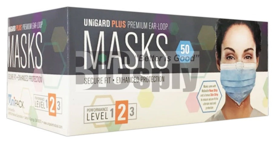 Face Mask-Level 2 Uniguard 50/bx – Bigsply