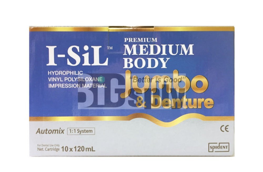 I-SiL Medium body Jumbo 120ml x 10-Regular set – Bigsply