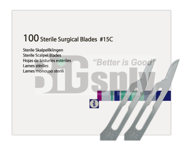 Surgical Blades #12D/#15D 100/bx – Bigsply